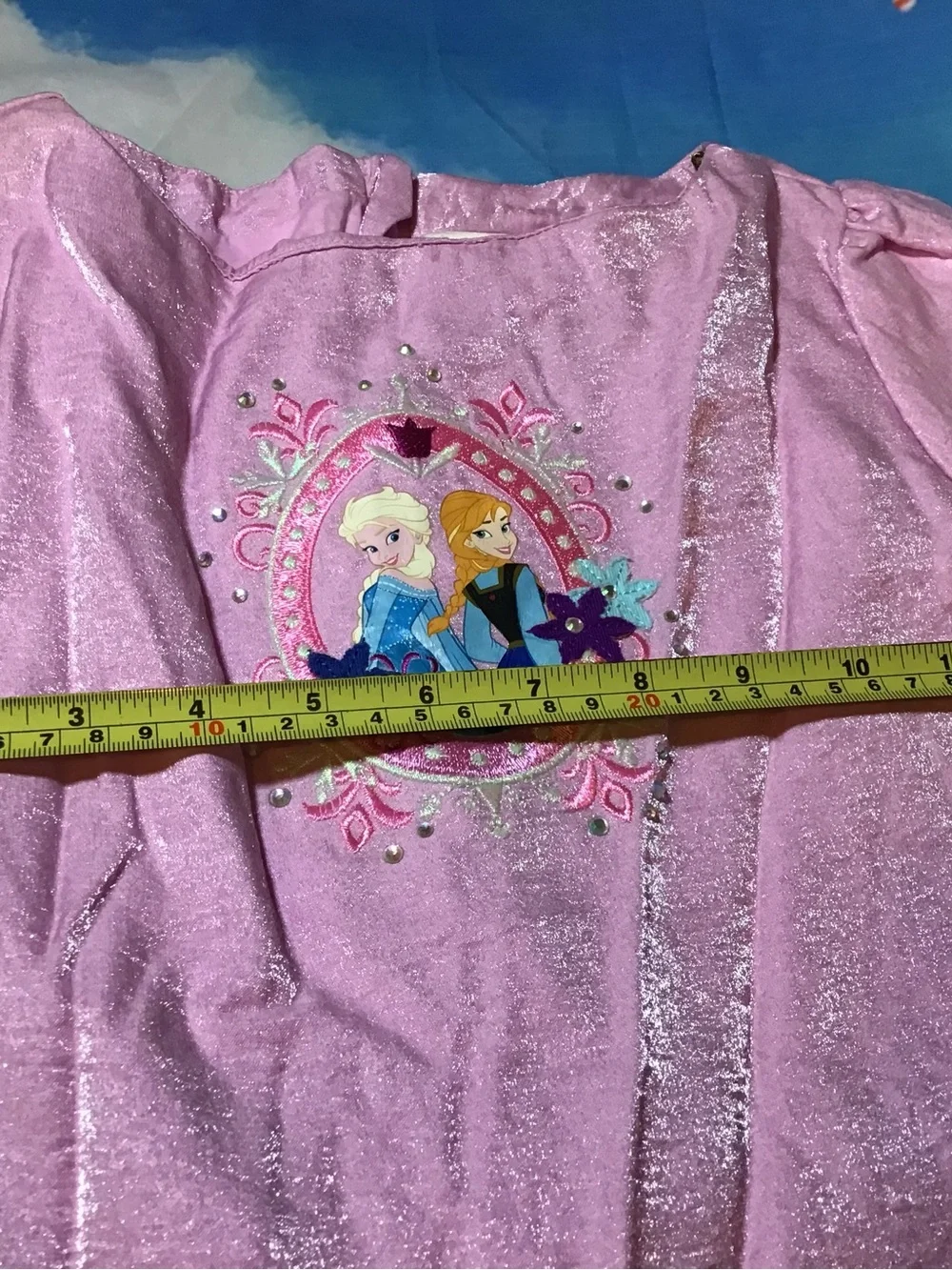 Walt Disney | Dresses | Disney Store Frozen Anna Elsa Sparkly Dress ...